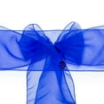 mds Pack of 100 Organza Chair Sash Bow Sashes for Wedding Decoration ...
