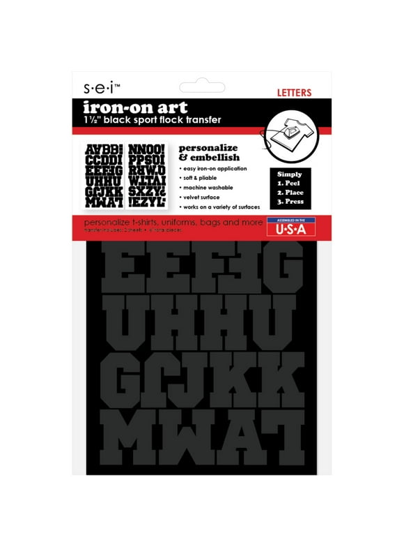 Iron-On Letters - Walmart.com