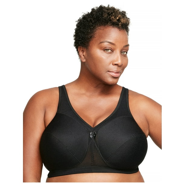 Glamorise Full Figure Plus Size Magiclift Active Support Bra Wirefree