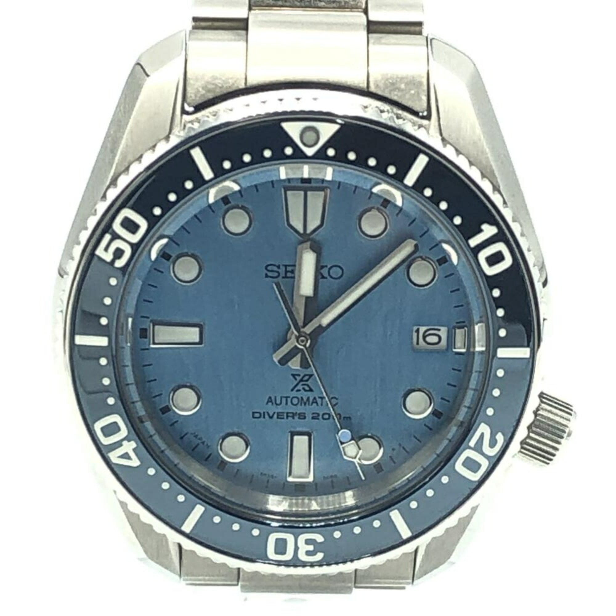 Pre-Owned SEIKO Prospex Diver Scuba 6R35-01E0 Watch Seiko (Good ...