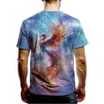 2026 new men's large-size round neck short-sleeved T-shirt, European ...