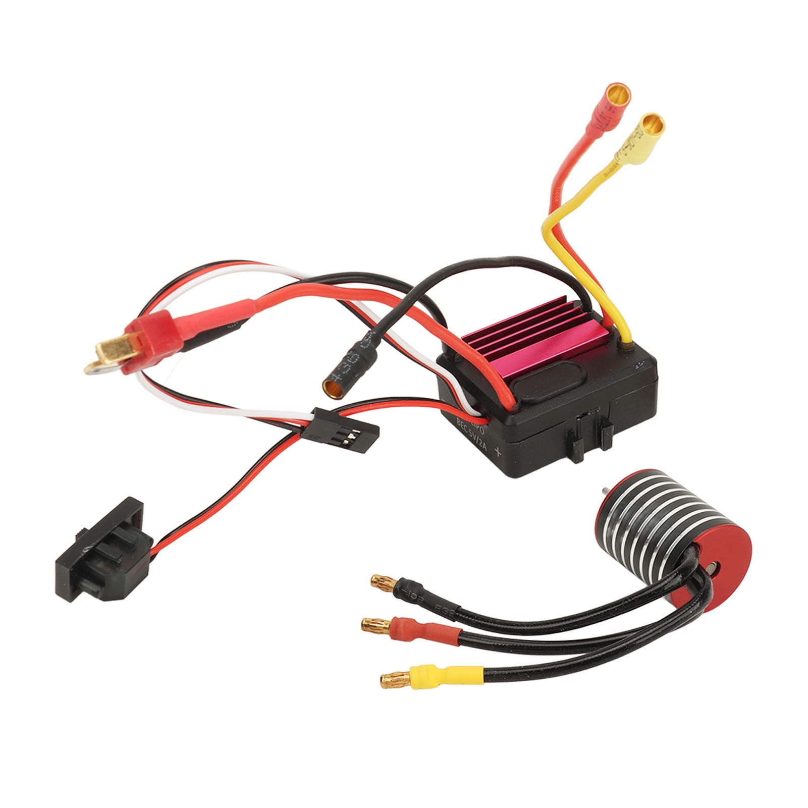 Powerful Brushless Motor ESC Set, 2430 Brushless Motor 35A Brushless ...