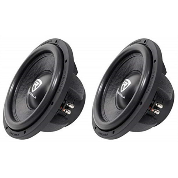 (2) rockville w12k6d4 v2 12" 2400 watt car audio subwoofers dual 4-ohm ...