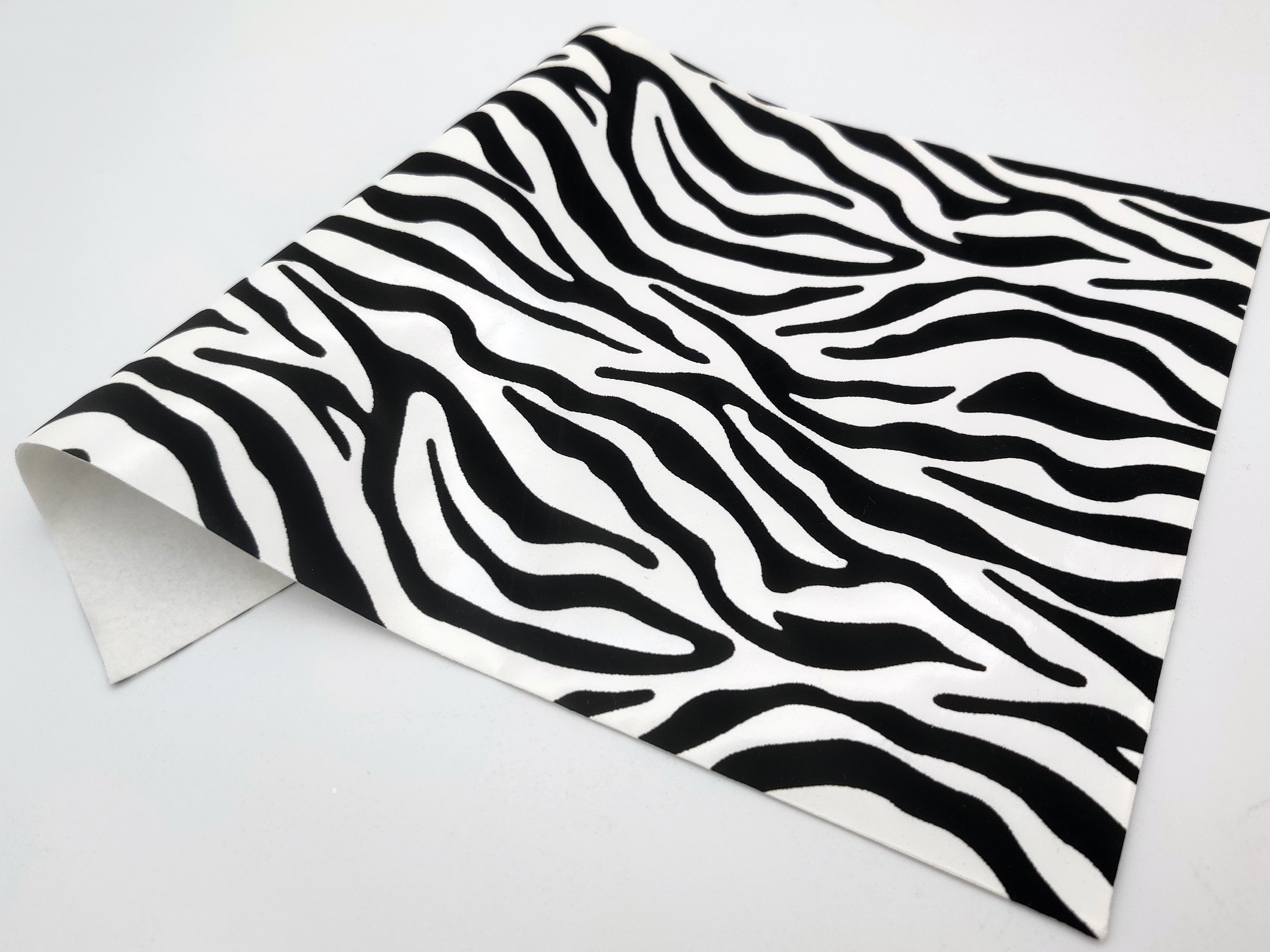 3 PACK 8x13 Inch (20cmx34cm) Animal Print Zebra A4 Bundle Leather ...