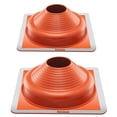 2 Pcs Metal Roof Pipe Flashing Boots Fit 6-3/4" - 14" Pipe High Temp ...