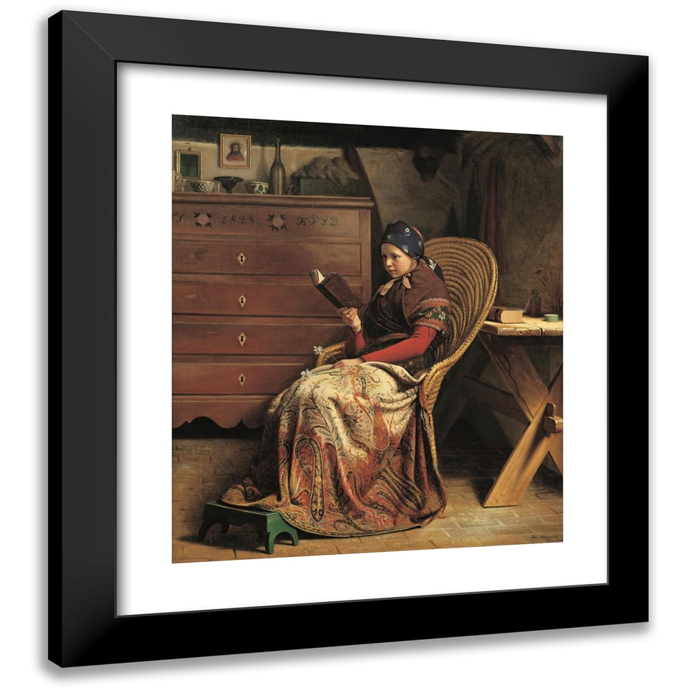 Christen Dalsgaard 12x14 Black Modern Framed Museum Art Print Titled ...