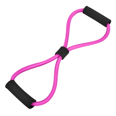 Yeacher Yoga Gym Fitness 8-shape Pulling Rope Exercise Resistance Band ...