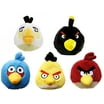 "Angry Birds Stuffed Toys Collection: Set of 5 Plush Birds, 8"" Tall ...
