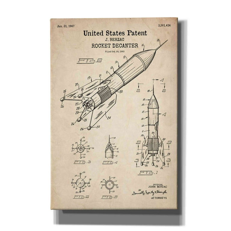 Apollo 13 Rocket Blueprint