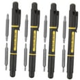 ETHZZLE 4Sets Portable Pocket Screwdriver with Flathead and Crossing ...