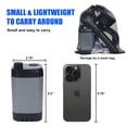 ASTRAEA Portable Camping Shower, 6000mAh Waterproof Rechargeable ...