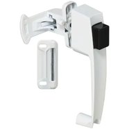 Colonial Push Button Screen or Storm Door Latch, Black - Walmart.com