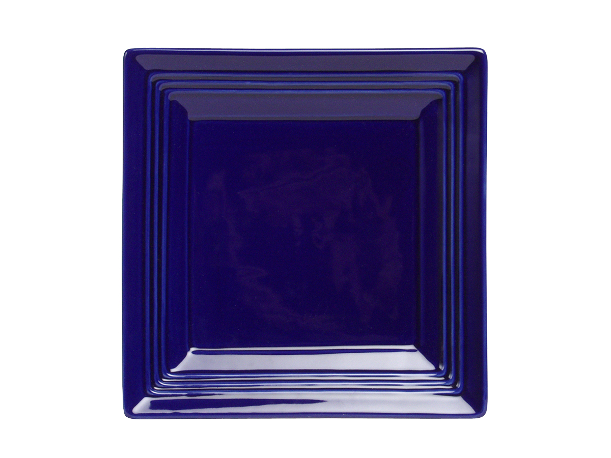 Tuxton Concentrix Cobalt Blue 8-1/2-Inch Square Plate, Pack of 12 ...