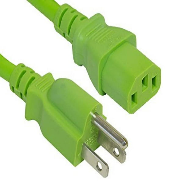 Cable Leader PW130-4206 6 ft. 18 AWG Universal Power Cord IEC320 C13 to ... Cable Leader PW130-4206 6 ft. 18 AWG Universal Power Cord IEC320 C13 to ...