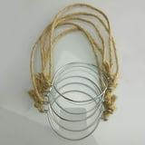6pcs Jar Rope Handles DIY Multifunction Linen Rope Hook Handle ...