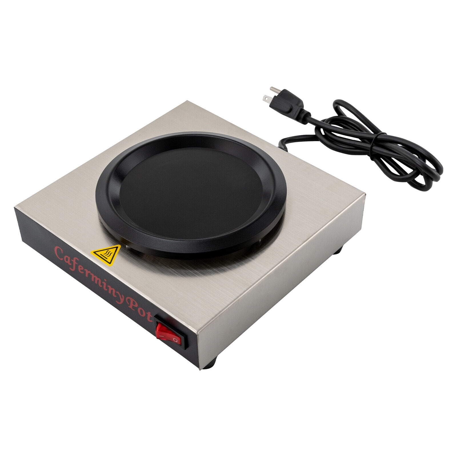 Electric Commercial Coffee Warmer, 1-Burner Hot Plate Stove Burner ...