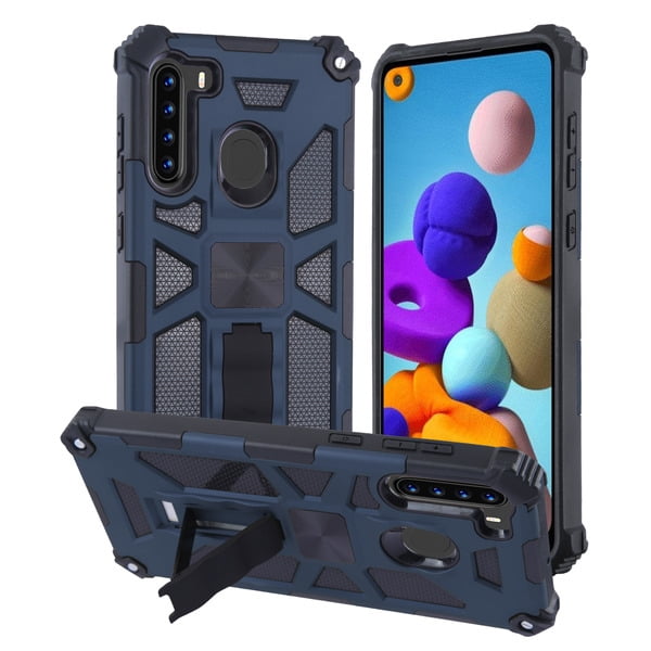 Samsung Galaxy A21 Phone Case Hybrid Impact Armor Military Grade