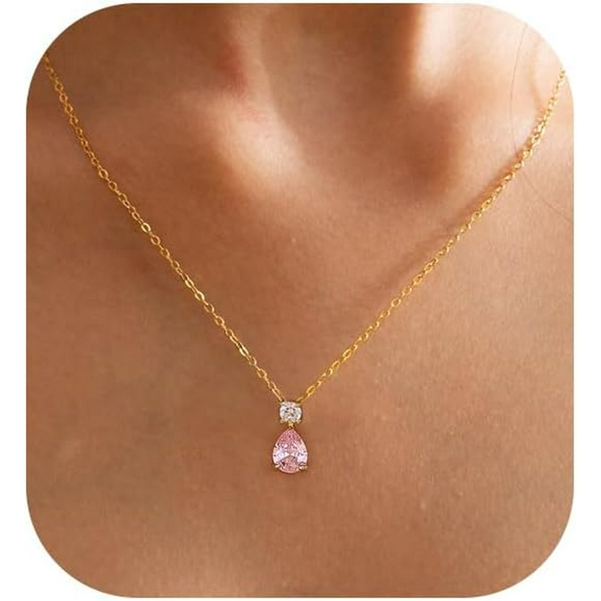 Click here for Flafree Gold Necklace For Women Trendy 14k Gold Pl... prices