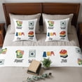 Bed Runner for Cal King Size Bed, Laundry Room 3 Pcs Bedding Runner Set ...