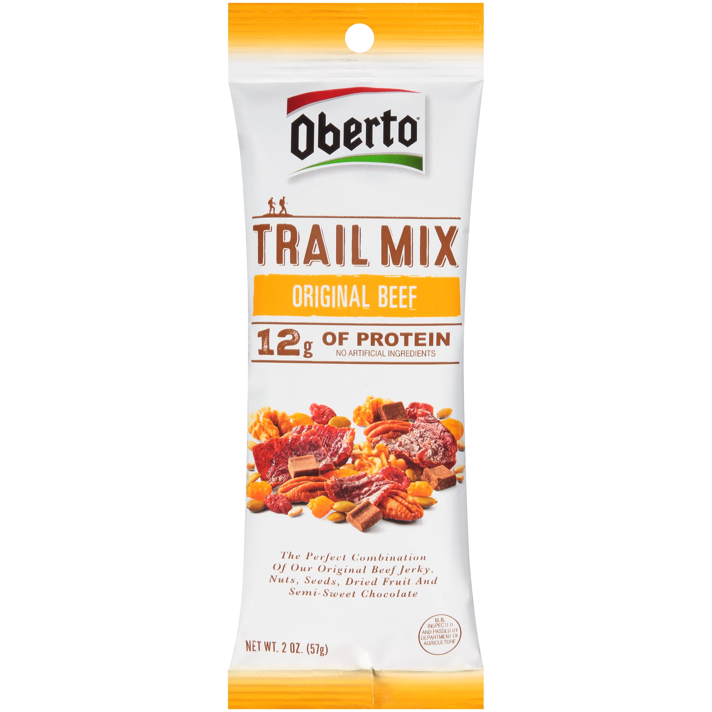 ObertoÂ® Trail Mix Original Beef 2 oz. Pack - Walmart.com