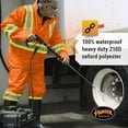 Pioneer Hi Vis Waterproof Heavy Duty Rainsuit - Hooded Rain Jacket and ...