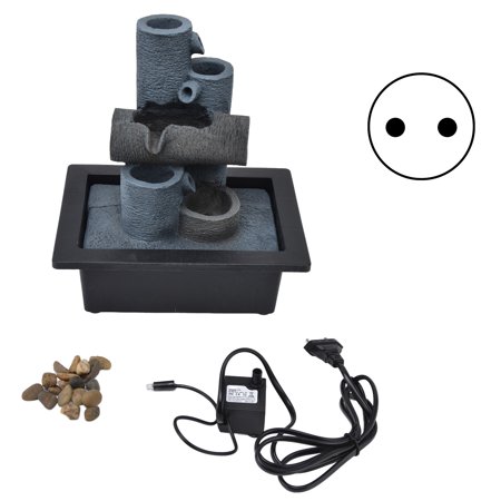 Indoor Water Fountain, Mini Size Decorative Quiet Elegant Rock ...