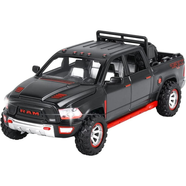 PEACNNG Toy Trucks Dodge Ram Toy Pickup Trucks TRX 1500 Pull Back ...