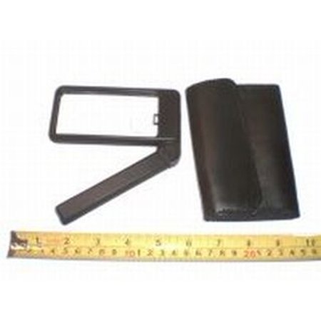 YIWU 2 X 4 Illuminated Magnifier Magnifying Glass With Case | Walmart ...