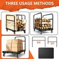 GIOTORENT 1500 lb Heavy Duty Platform Truck Cart - 38" x 24" Steel ...