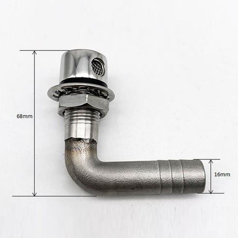 Fuel Bladder Marine Flush Mount Fuel Gas Tank Vent 316 Stainless Steel ...