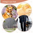 Dog Baseball Cap for Small Medium Dogs, 2026 New Outdoor Sun Protection ...