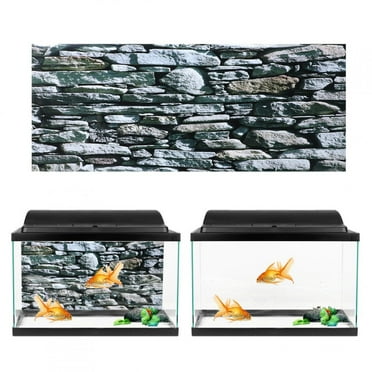 LYUMO Fish Tank Decor Paper, PVC Adhesive Underwater Coral Aquarium ...