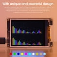 MIC+LINE Sound Level Meter Clock Stereo Audio Display Music Spectrum ...