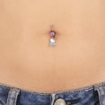 Hello Kitty Sanrio Womens 14G Belly Button Ring - Stainless Steel Belly ...