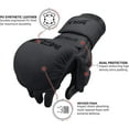 MRX MMA Grappling Gloves 7 OZ Boxing Punching Glove Mitts Black L/XL ...