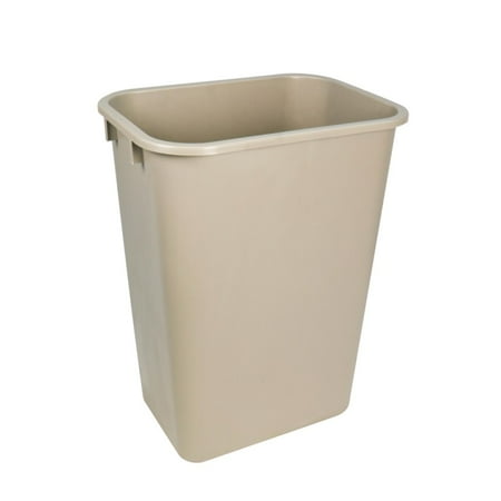 Large/Tall Waste Basket, Beige (Case of 4) | Walmart Canada