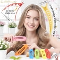 6 count Flat Claw Hair Clips for Women Lay Down Barrettes No Crease ...