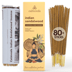 White Sage Incense Sticks for Cleansing - (80 Scent Sticks) Charcoal ...