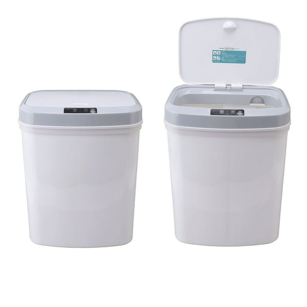 Bote de basura inteligente cubo de basura con sensor inteligente patada ...