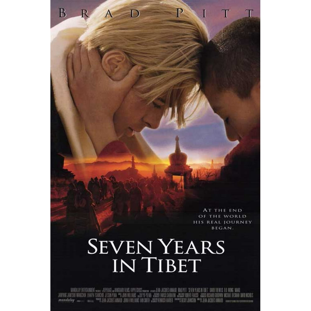 Seven Years in Tibet - movie POSTER (Style A) (27" x 40") (1996 ...