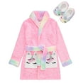 GIRLS ROBE WITH SLIPPER, UNICO, 7/8 - Walmart.com