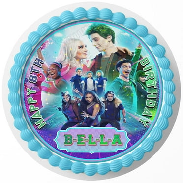 Disney Zombies 2 Edible Image Cake Topper 8in round ABPID51030 ...