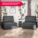 MUZZ 8-Seater Modular Sofa Set, Free Combination for Living Room ...