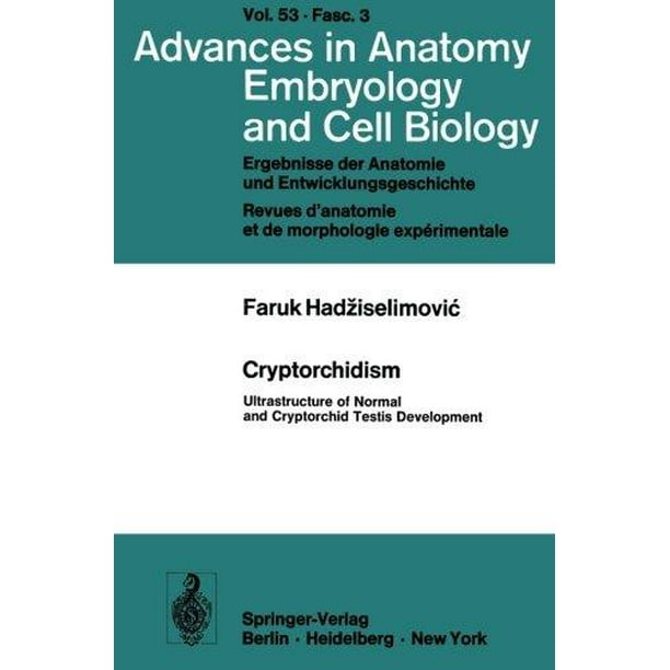 Cryptorchidism: Ultrastructure of Normal and Cryptorchid Testis ...
