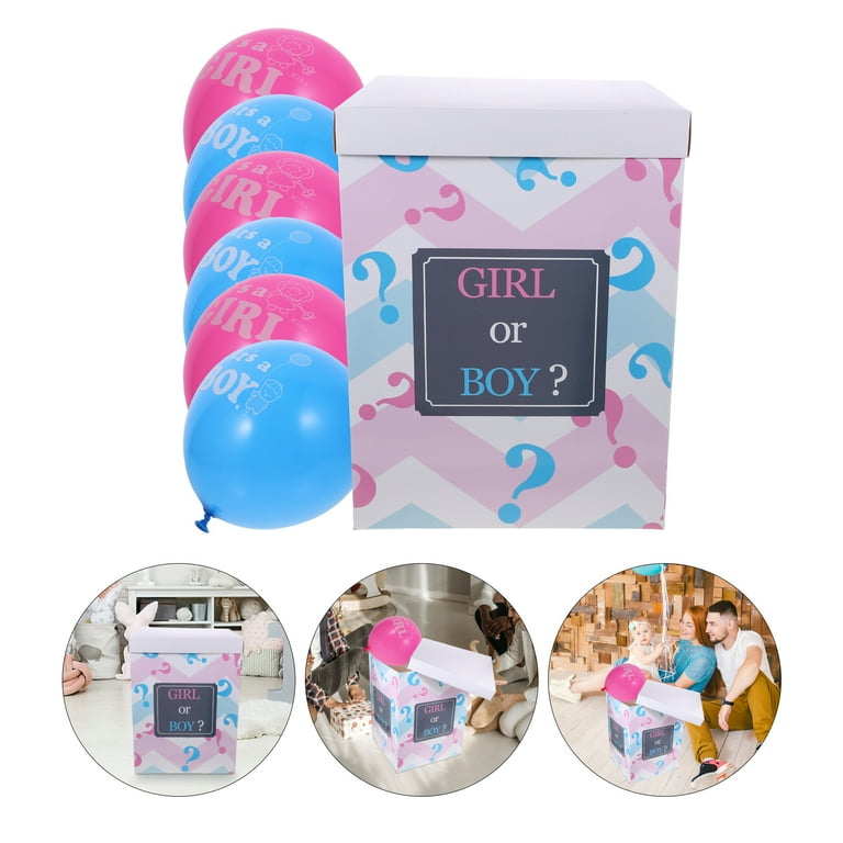Gender Reveal Box Decoration Ideas | Shelly Lighting