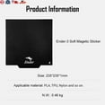 KLYNE- Creality Ender 3 Build Plate Ultra Flexible Removable Magnetic ...