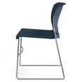HON Olson Stacker High Density Chair, Regatta Seat/Back, Chrome Base, 4 ...