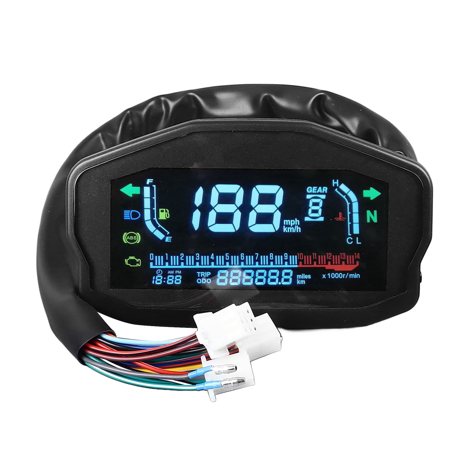 Motorcycle Speedometer, Advanced Sensor Motorcycle Instrument Cluster ...