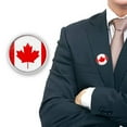 Canada Flag Pin Canadian National Brooch Maple Leaf Pins Badge ...