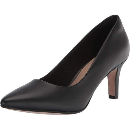 Clarks womens Illeana Tulip Pump, Black Leather, 10 US | Walmart Canada